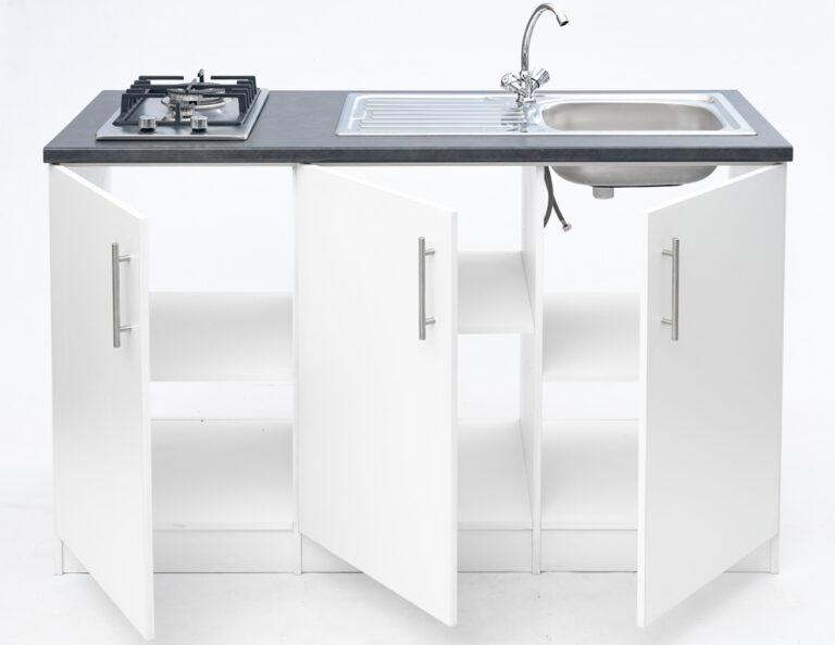 Geza Gas Hob & Sink (Maxi Unit) | Kitchen Unit